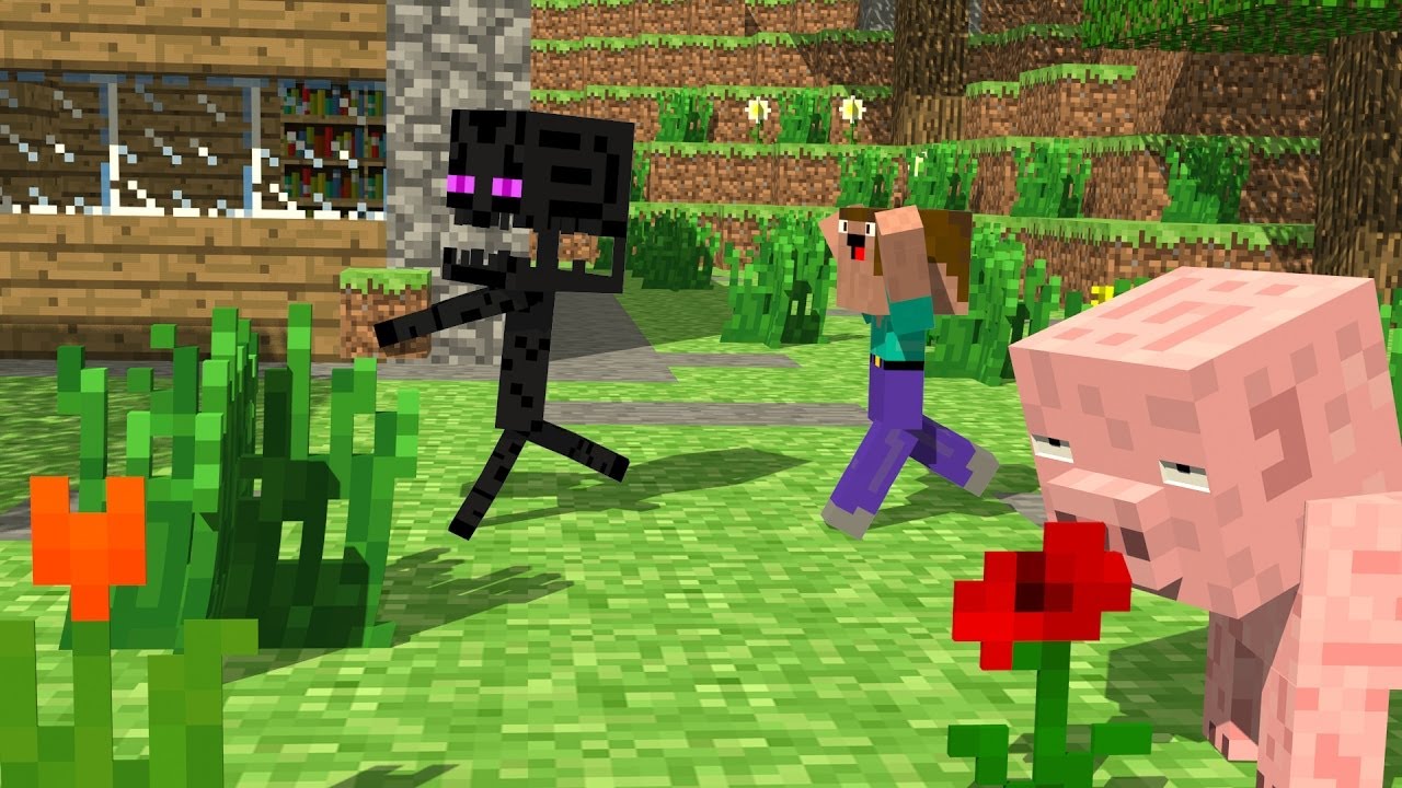 [Minecraft animation] Two Babies - Minecraft Animation - YouTube