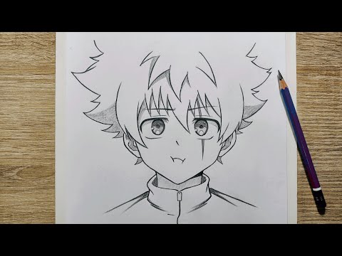 How to draw Taiyo Asano step by step | Mission Yozakura Family