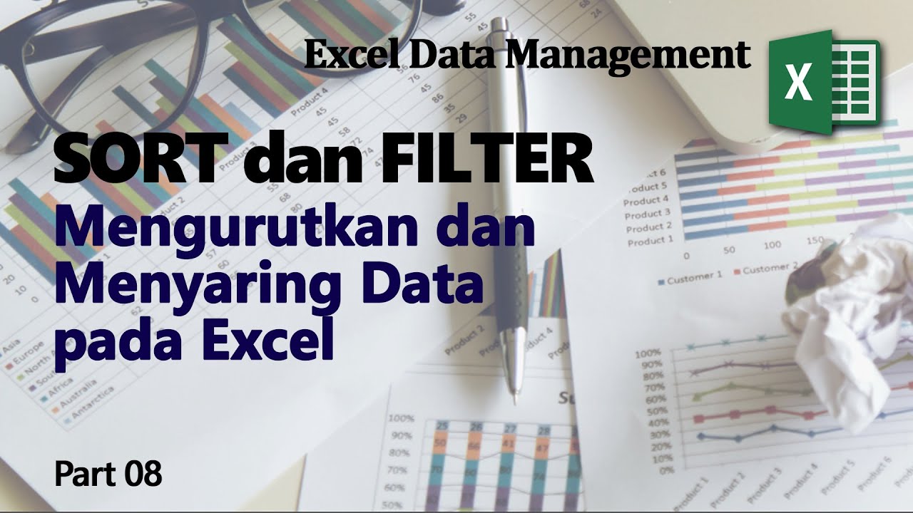 Manajemen Data pada Excel - Chapter 08: Sort dan Filter - YouTube