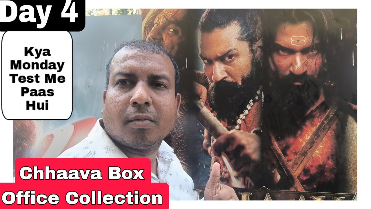 Chhaava Movie Box Office Collection Day 4 - YouTube