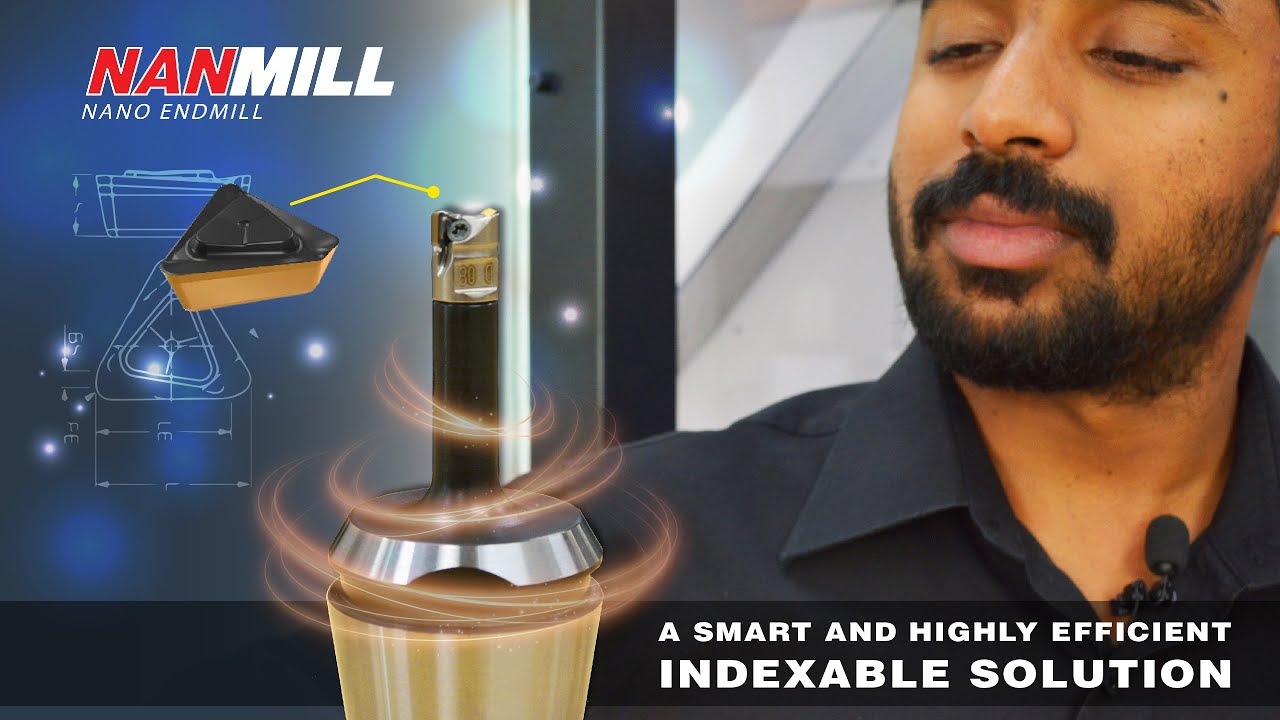 Nanmill - CNC Machining- Iscar Plus Tool Intros - YouTube
