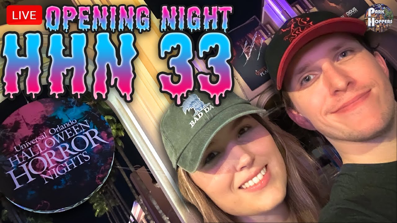 🎃 LIVE: Universal Orlando Halloween Horror Nights 33 - HHN33 Opening ...
