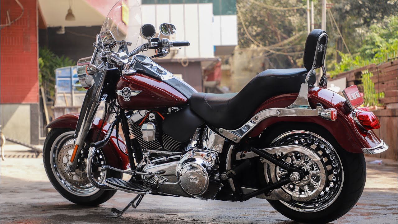 FULLY LOADED FATBOY IN 5,00,000/-* - YouTube