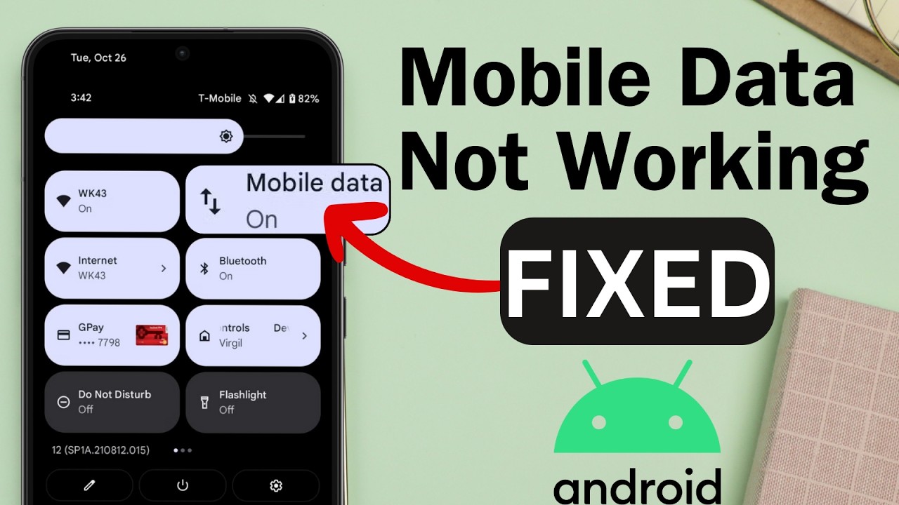 [FIXED] Mobile Data Not Working on Android Phone (2025) - YouTube