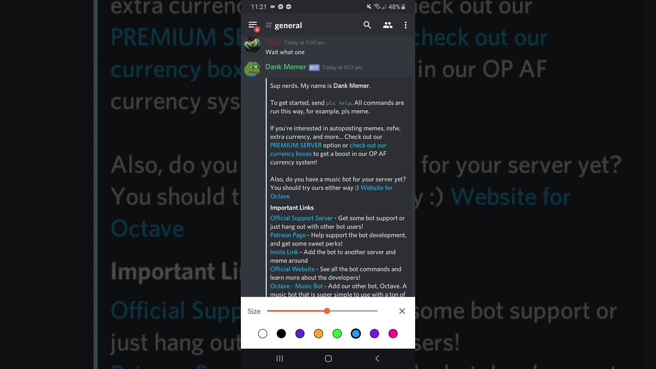 Discord server now added for the gang read description for more info ...