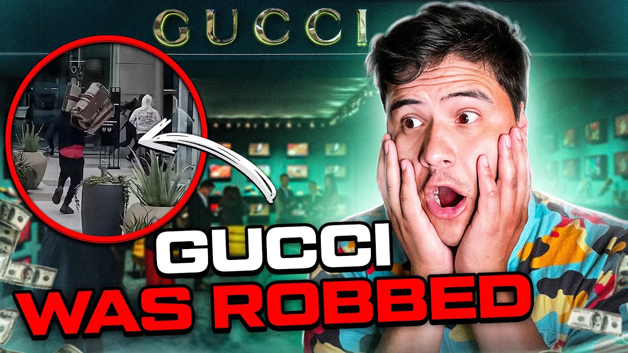 Gucci Store Robbery Los Angeles | Unbelievable Crime Caught On Camera ...