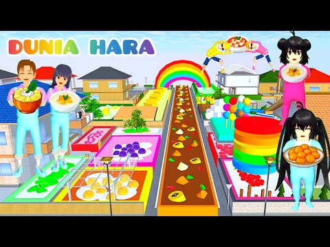Baby Hara n Celine Nangis ditinggal Mudik Yuta Pulang kampung 😱 | Kolam Lontong Lebaran n Takjil 🥳
