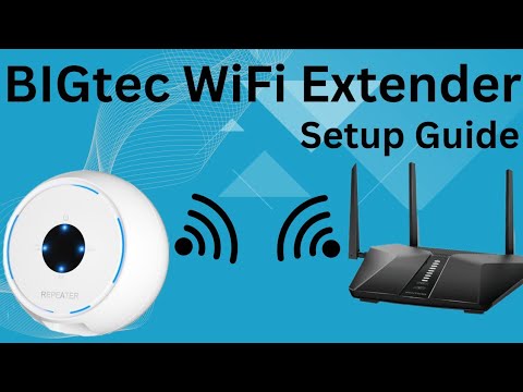 How To Setup BIGtec WiFi Extender Signal Booster In Just 2 Mins ️ - YouTube