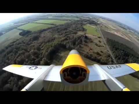 Boomerang Sprint RC Jet onboard footage - High speed - Low passes