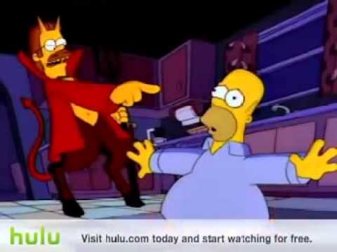 The simpsons donut hell - YouTube