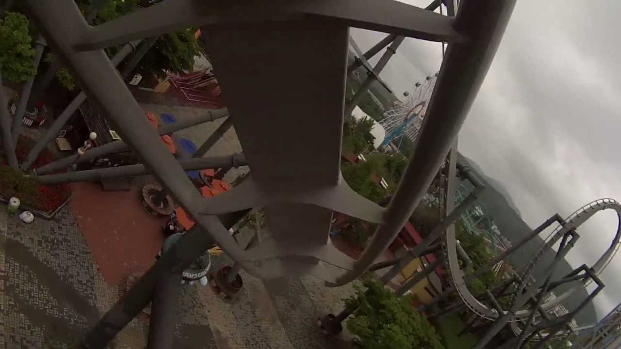 "Phaethon" Roller Coaster in First Person View - YouTube