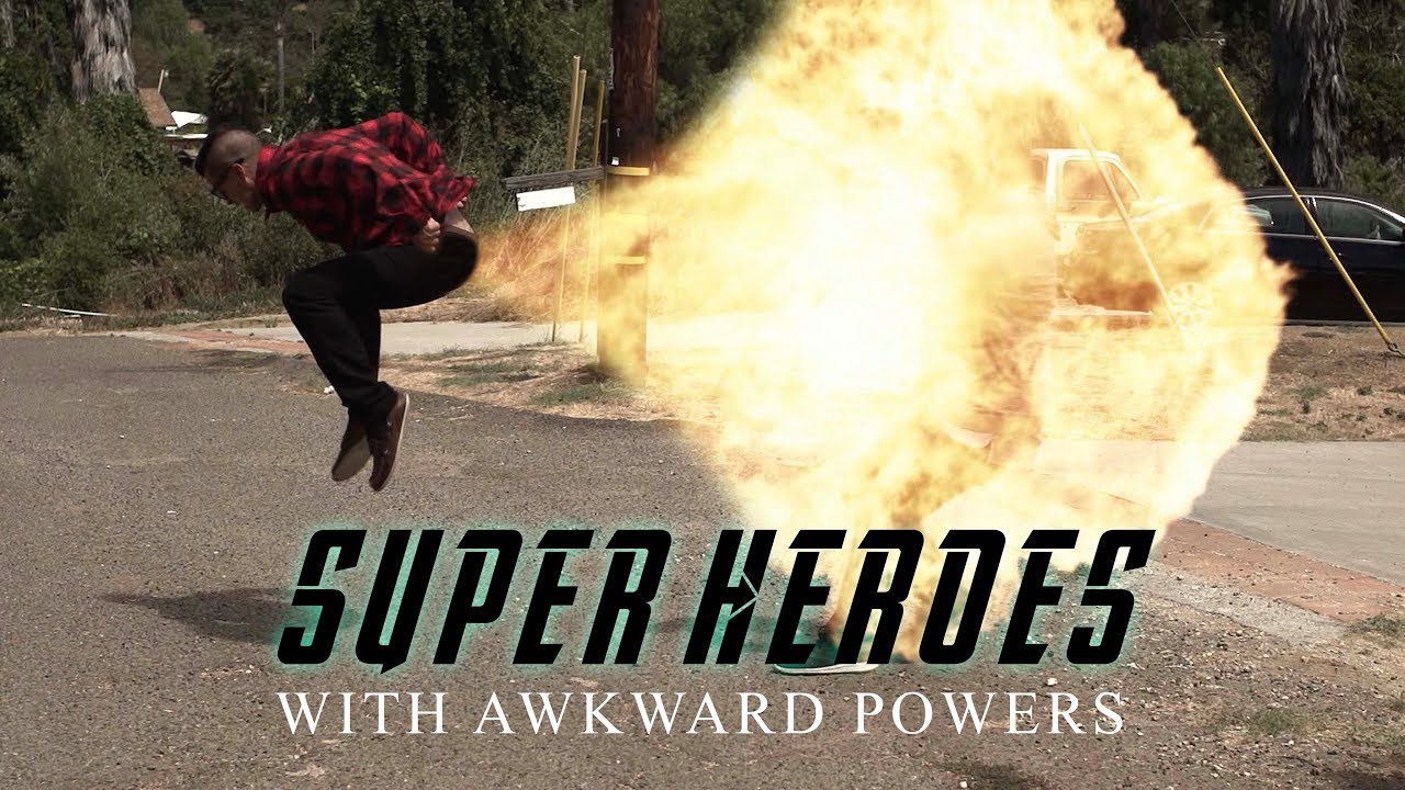 SUPERHEROES WITH AWKWARD POWERS | David Lopez - YouTube