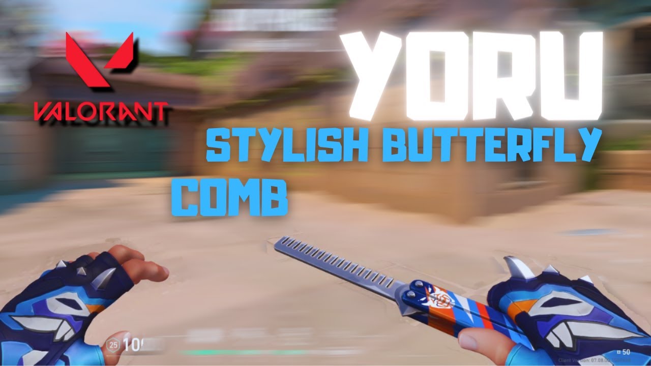 [Highlight] Yoru's Stylish Butterfly Comb [Valorant] - YouTube