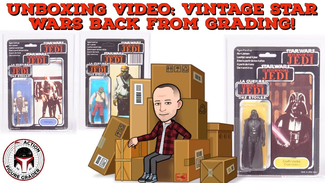 Unboxing Video: Trilogo Star Wars Action Figures Return from Grading ...