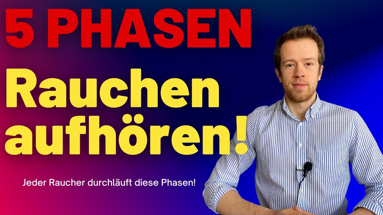 Rauchen aufhören in 5 Phasen! Diese 5 Phasen durchläuft jeder Raucher ...