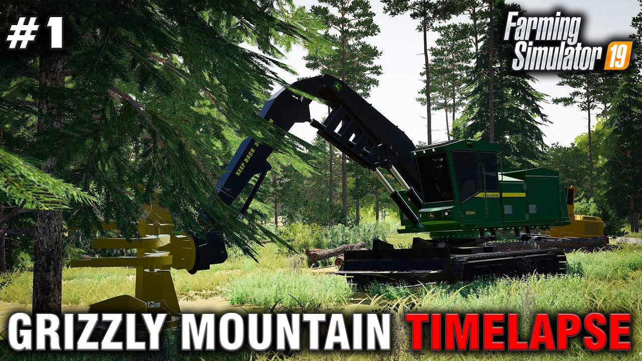 FS19 Grizzly Mountain Timelapse #1 Getting Started - YouTube