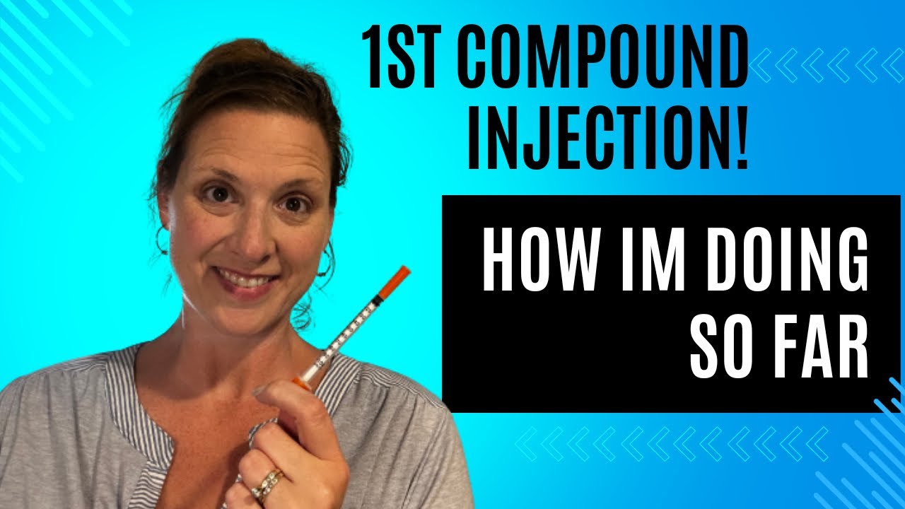 Mounjaro/Ozempic Update |Giving my 1st compound injection! How it’s ...