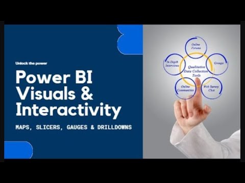 Power BI Visuals & Interactivity: Maps, Slicers, Gauges & Drilldowns ...
