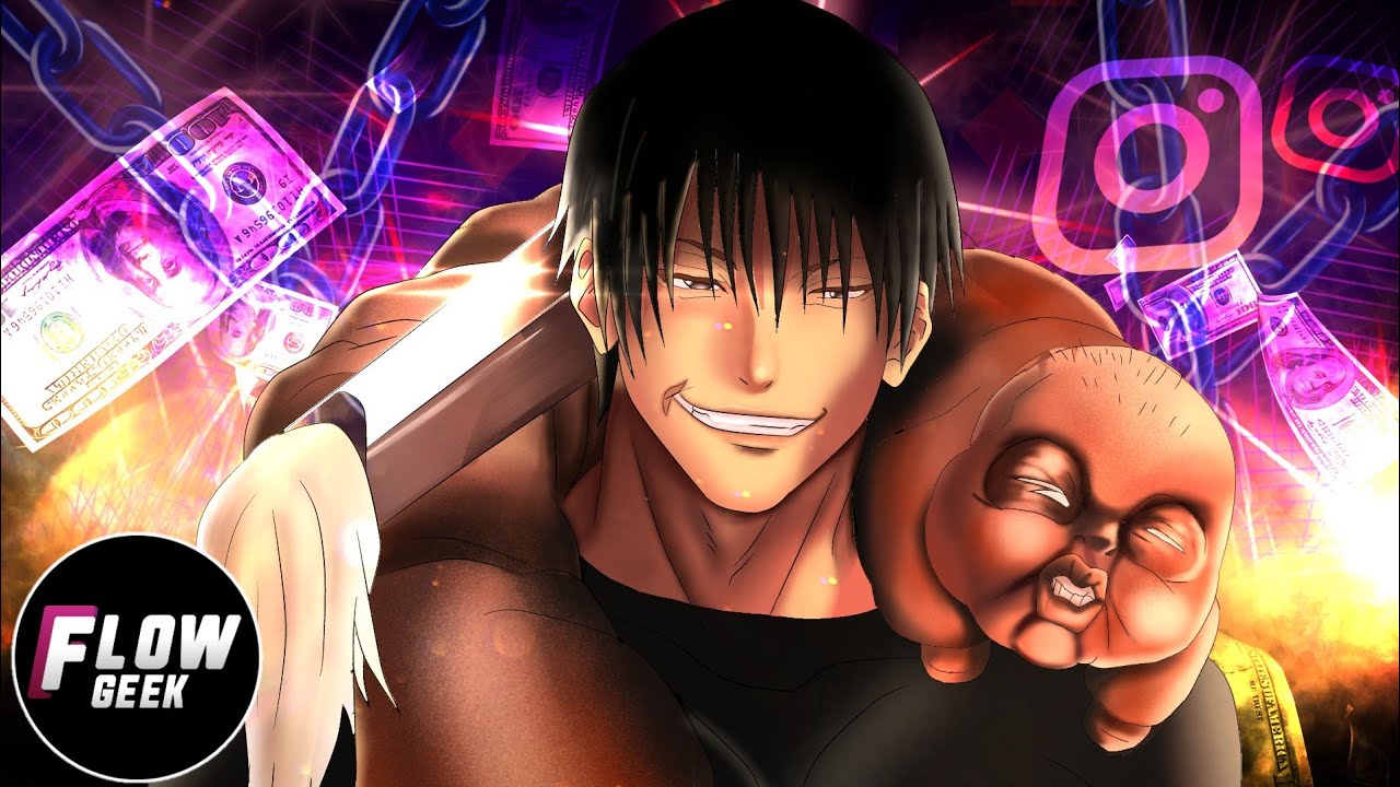 📱ME PASSA O ALVO NO INSTA 📱 | Toji - Jujutsu Kaisen | Flow Geek Rap ...