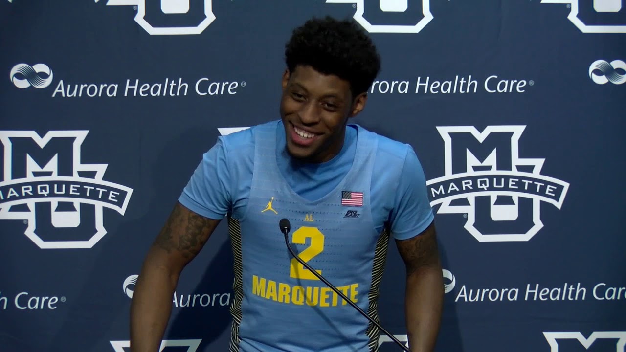 Sacar Anim Postgame: Marquette vs. Georgetown - YouTube