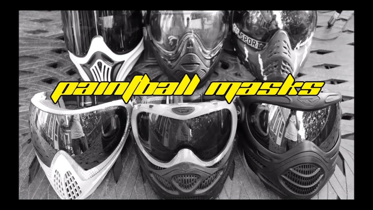 Paintball Masks - How To Choose The Right Mask For You - YouTube