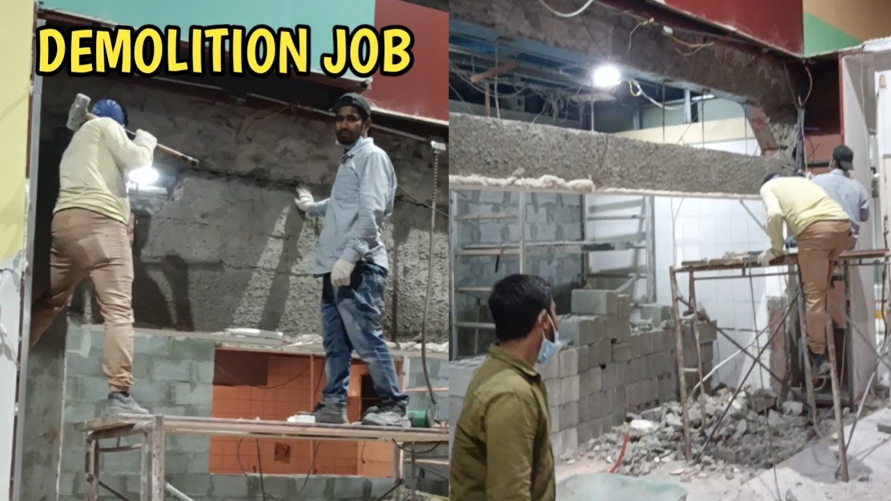 DEMOLITION JOB - YouTube