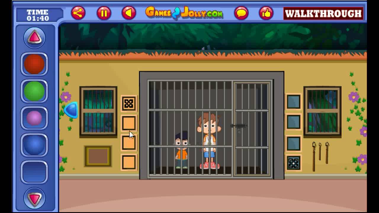 Brothers Rescue Walkthrough Games2Jolly - YouTube