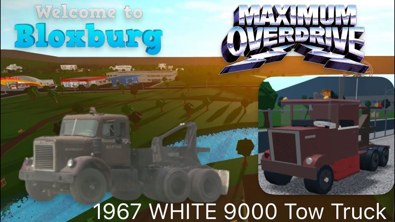 “Maximum Overdrive” Tow Truck in Bloxburg - YouTube