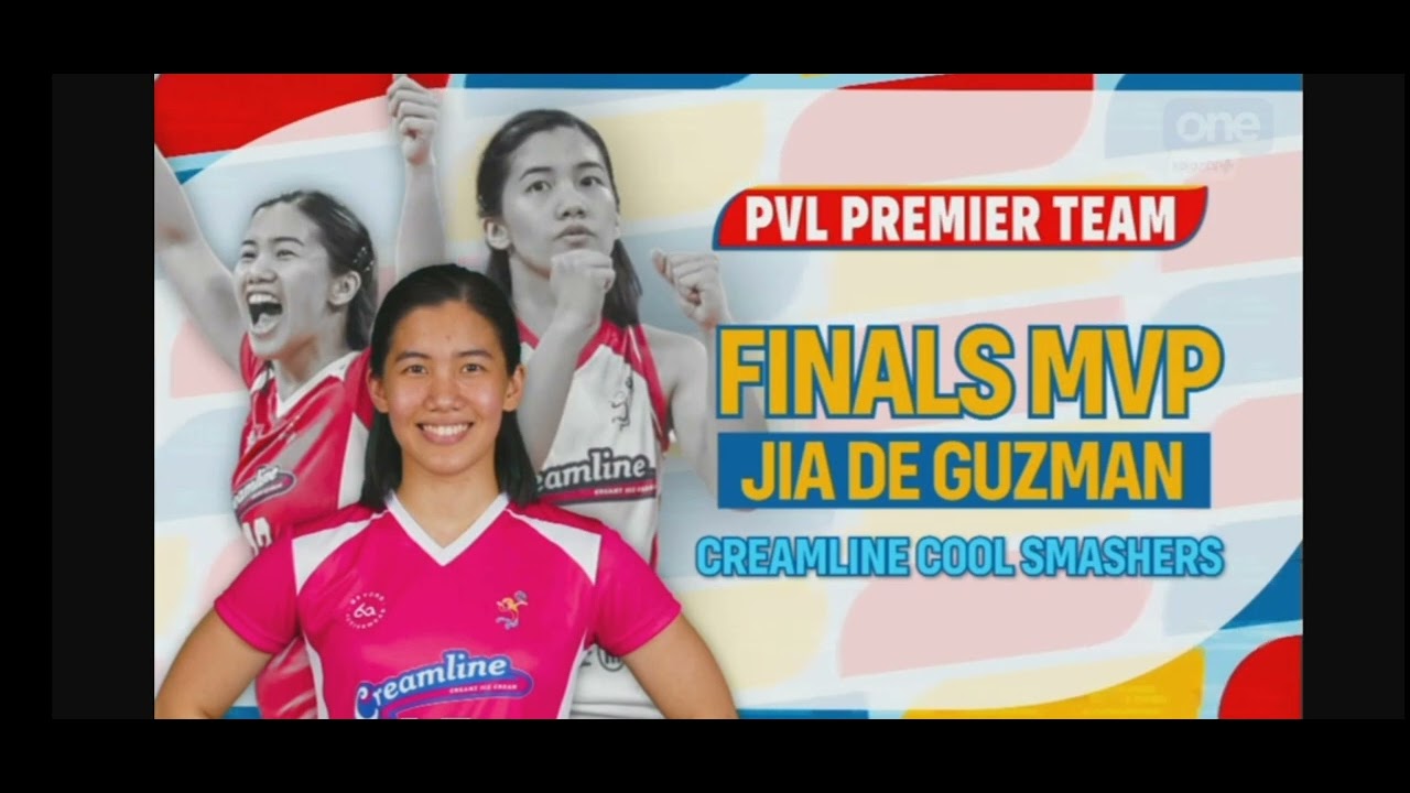 JIA DE GUZMAN, #PVLAFC2023 FINALS MVP! - YouTube