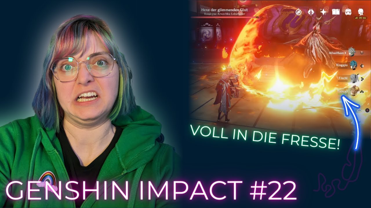 La Signora hat mir den Hintern versohlt! Aua. | Genhsin Impact #22 ...
