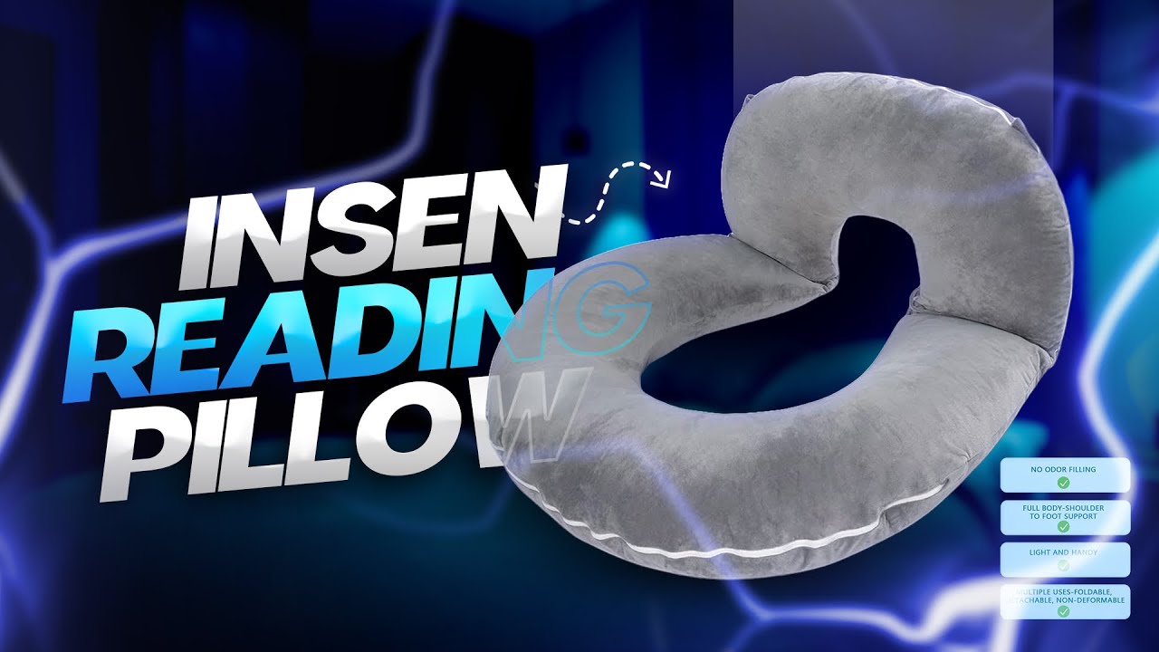 INSEN Reading Pillow!! Just Relax🔥 - YouTube