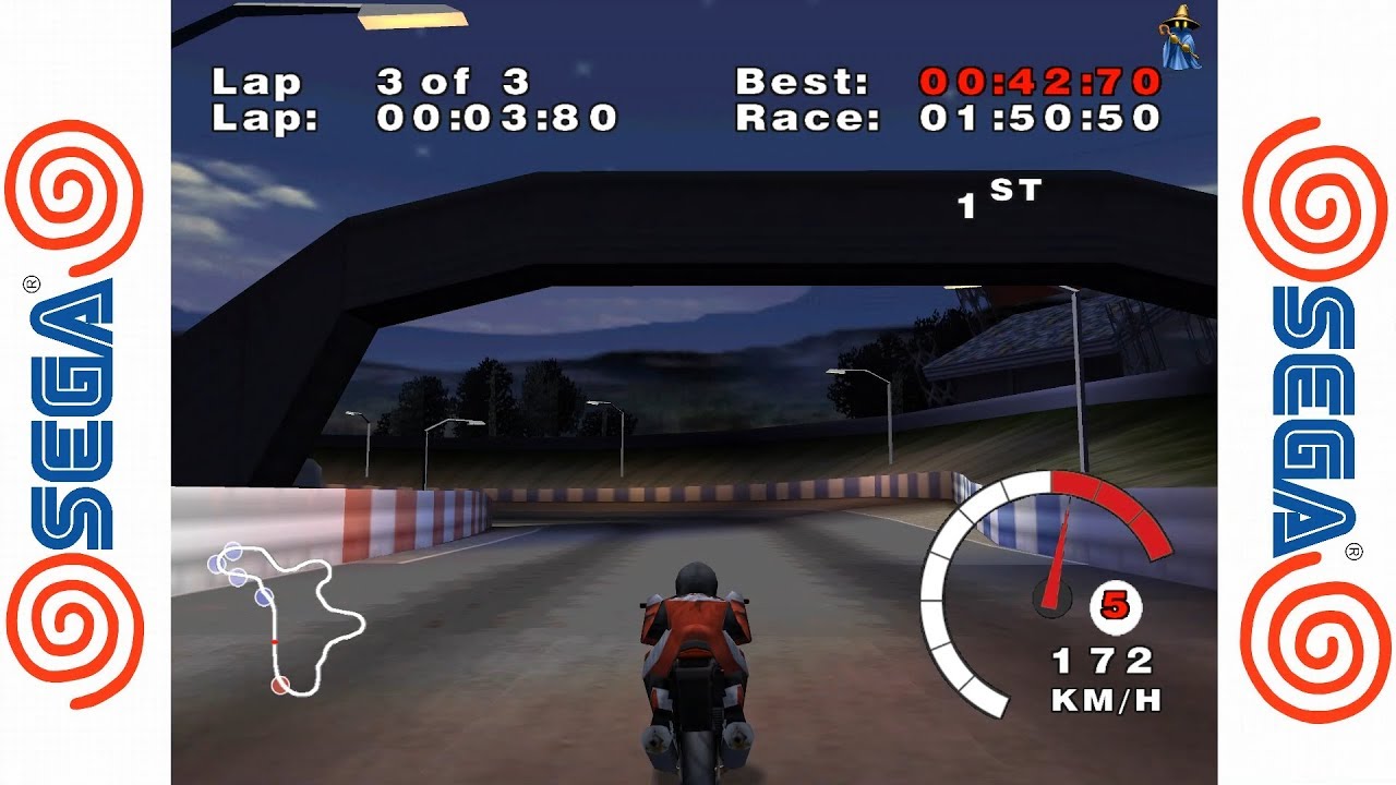 Ducati World Racing Challenge - SEGA Dreamcast Gameplay Sample HD - Demul Emulator - YouTube