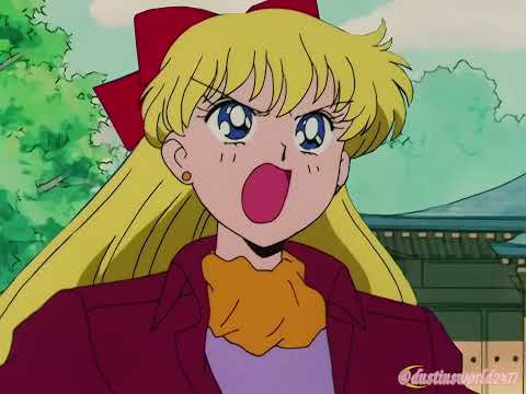 Sailor Lead Crow fight - 90's Sailor Stars version
