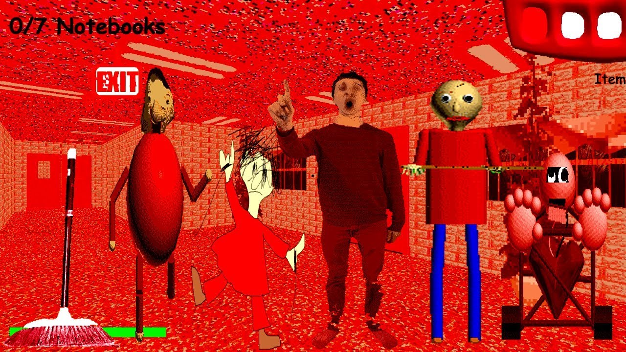 Baldi's Red World - YouTube