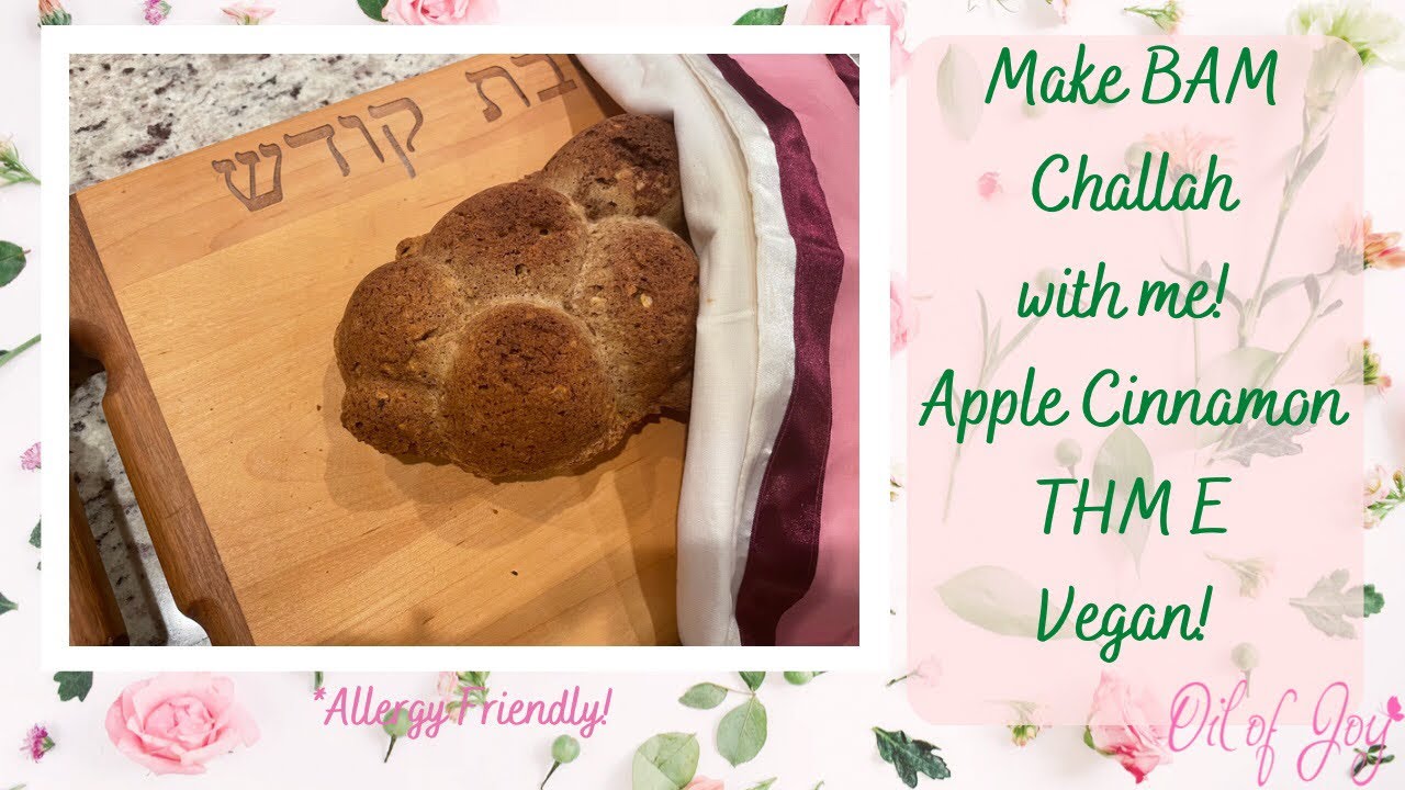 make BAM challah with me! Trim healthy mama - vegan - Rosh Hashana on ...