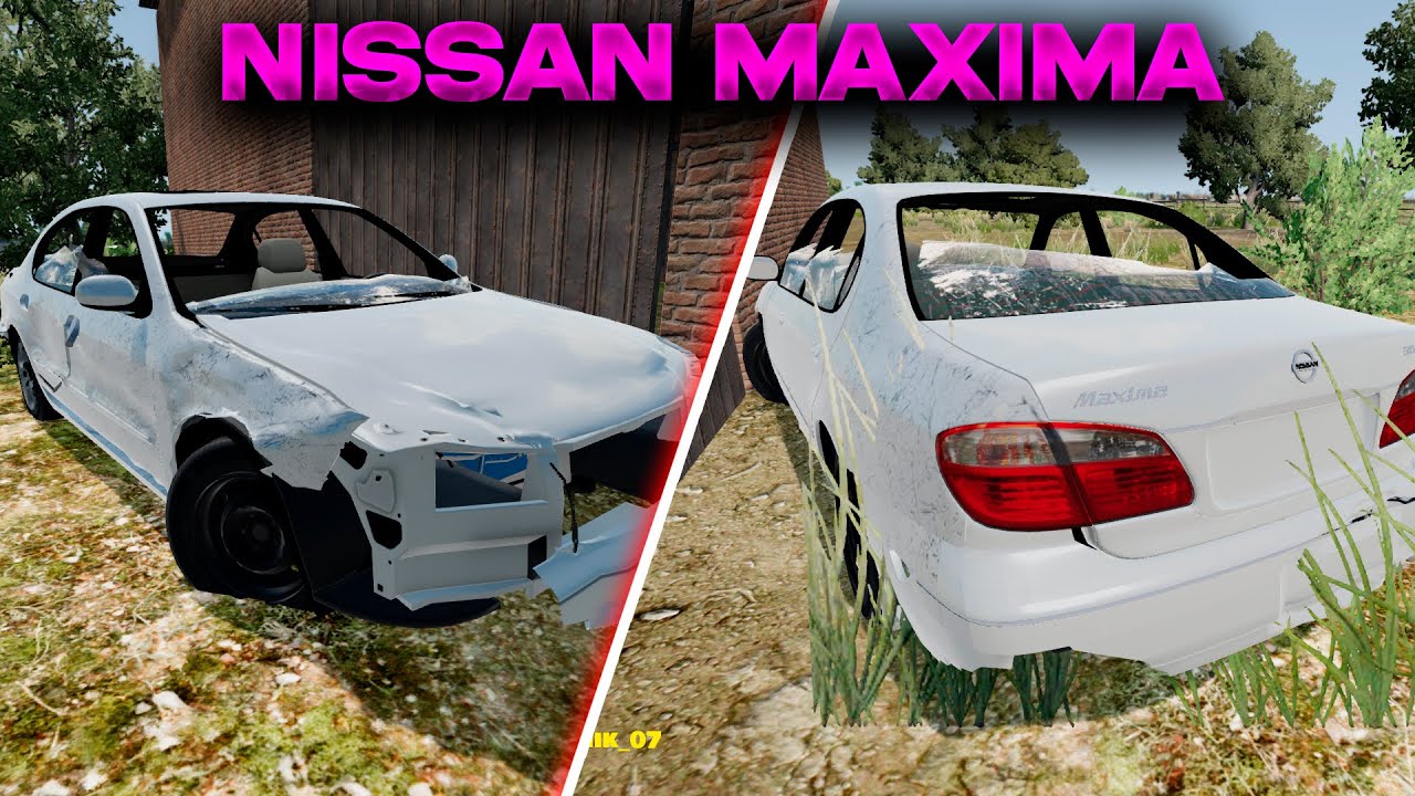 I BOUGHT AN ABANDONED CAR Nissan Maxima - BeamNG.drive - YouTube