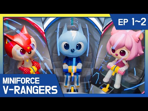 Introducing the V-Rangers! ❇️ Best Episodes of Miniforce V-Rangers ❇️ Miniforce Season 5 Compilation