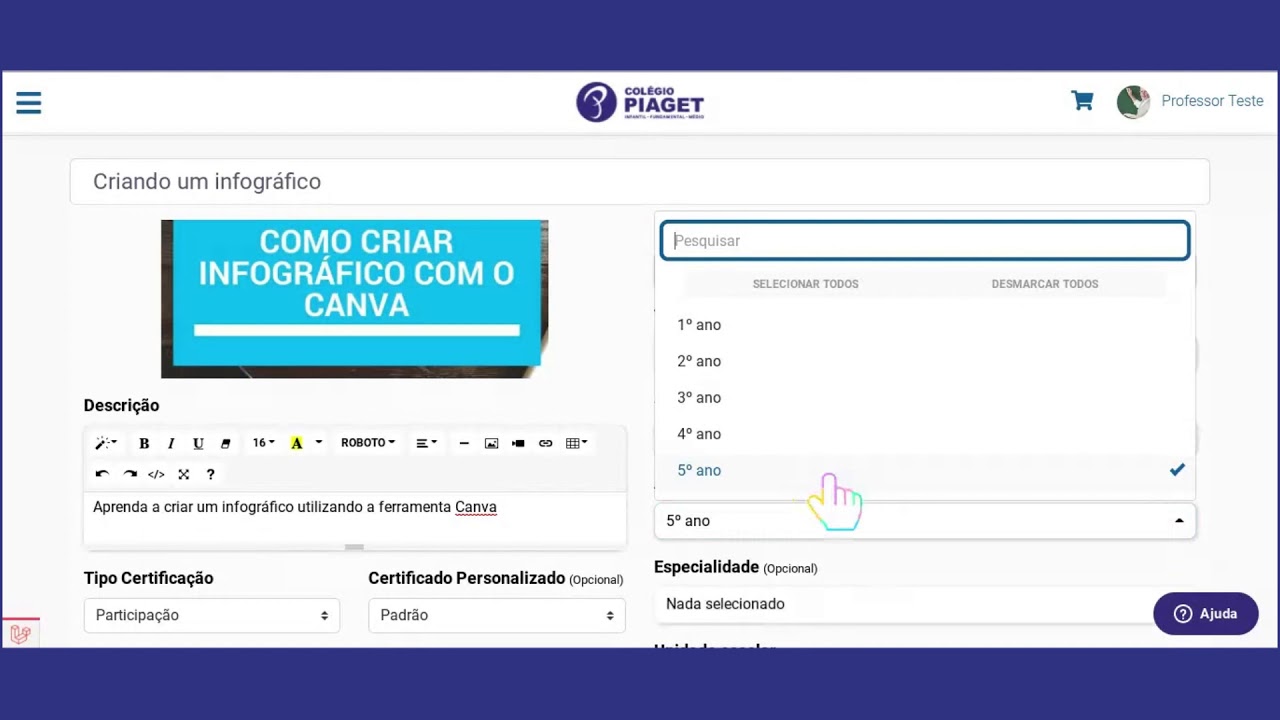 Plataforma Octus - Como criar um curso dentro da plataforma - YouTube
