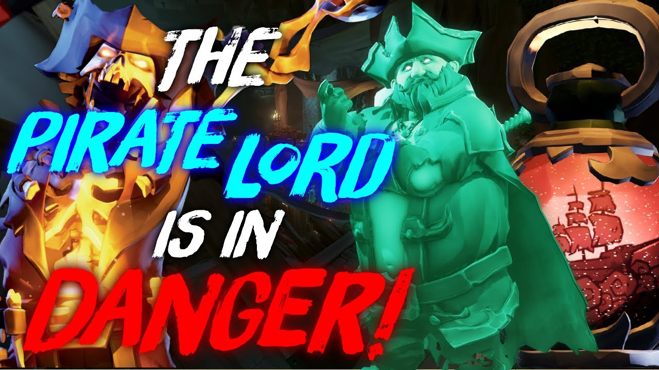 THE PIRATE LORD IS IN DANGER! THE SWORD OF SOULS HAS BEEN CORRUPTED ...