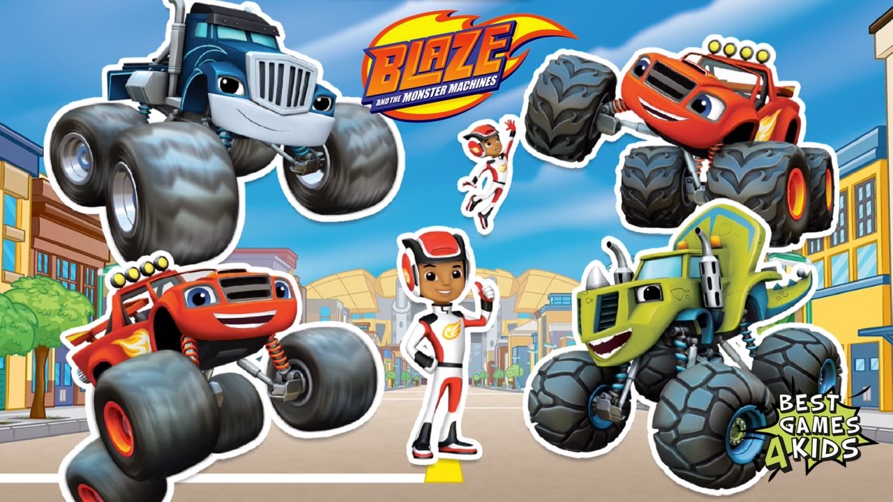 Playtime With Blaze and the Monster Machines #7 | Create your own Blaze ...
