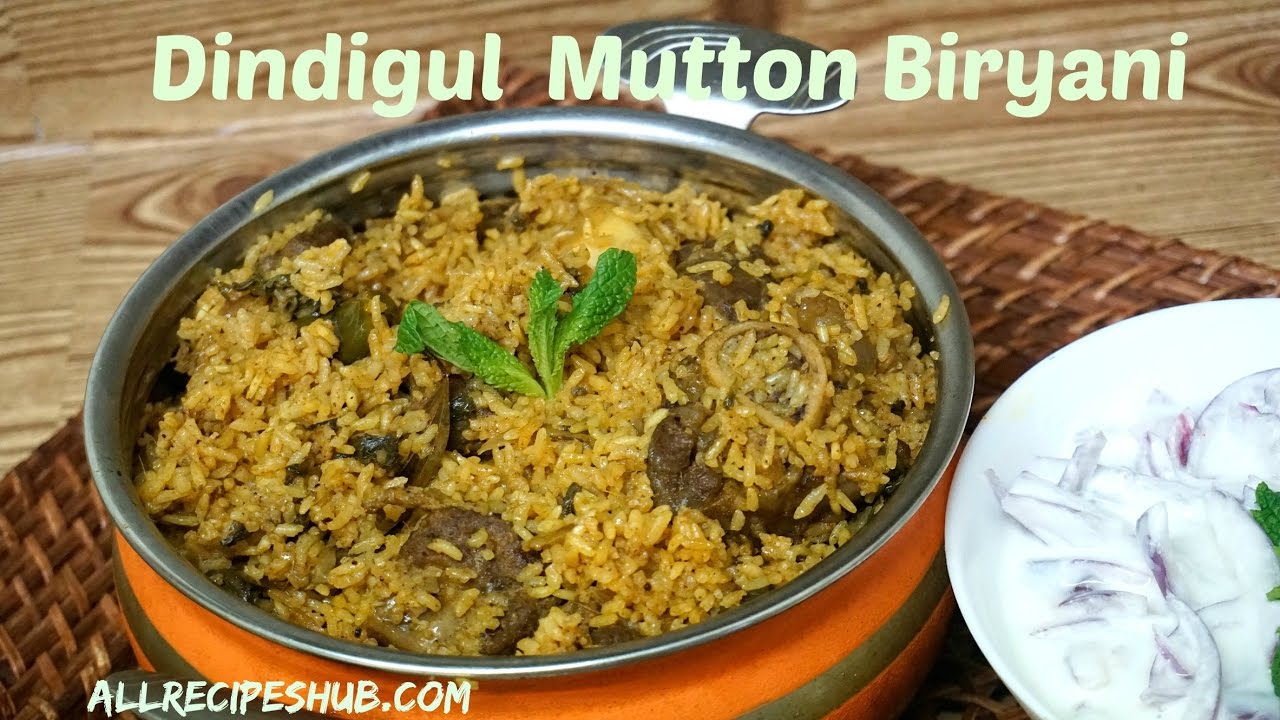 Thalappakatti Mutton biryani / Dindugal thalapakattu biryani / Seeraga ...