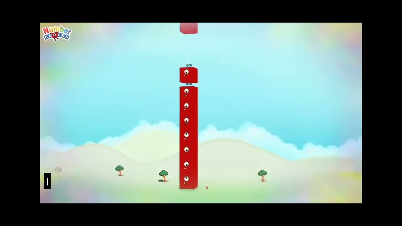 numberblocks 1 to 1 trillion - YouTube