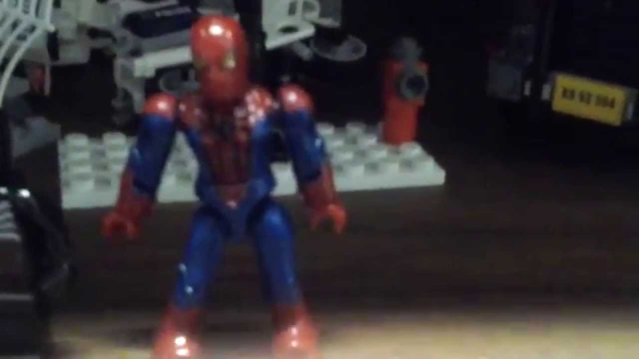 Spectacular lego Spider Man minifig showcase - YouTube