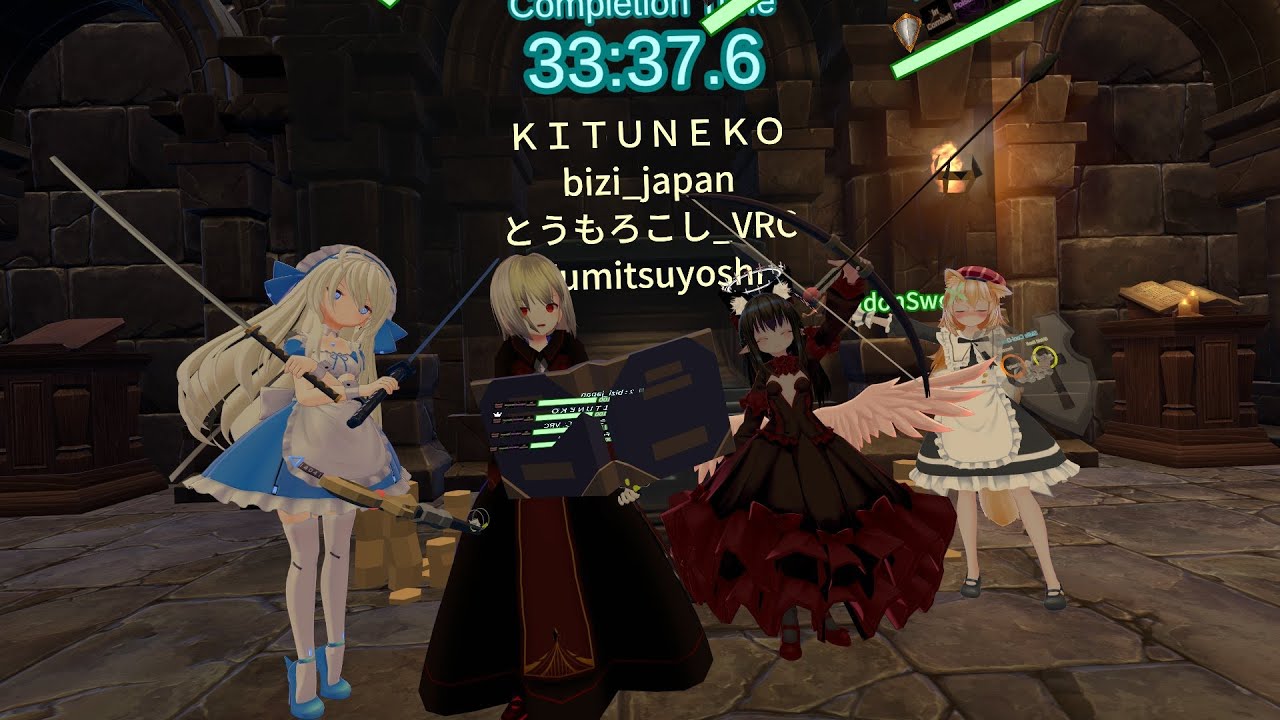 [VRChat]Udon Sword - Multiplayer PvE Dungeon - - YouTube