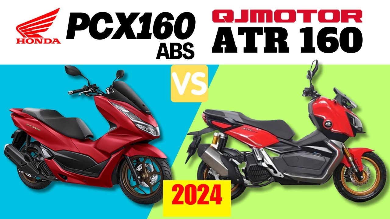 Honda PCX 160 ABS vs QJ Motor ATR 160 | Side by Side Comparison | Specs ...
