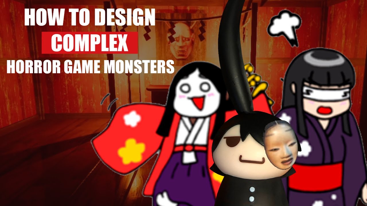 How To Design Complex Horror Game Monsters | Shadow Corridor - YouTube