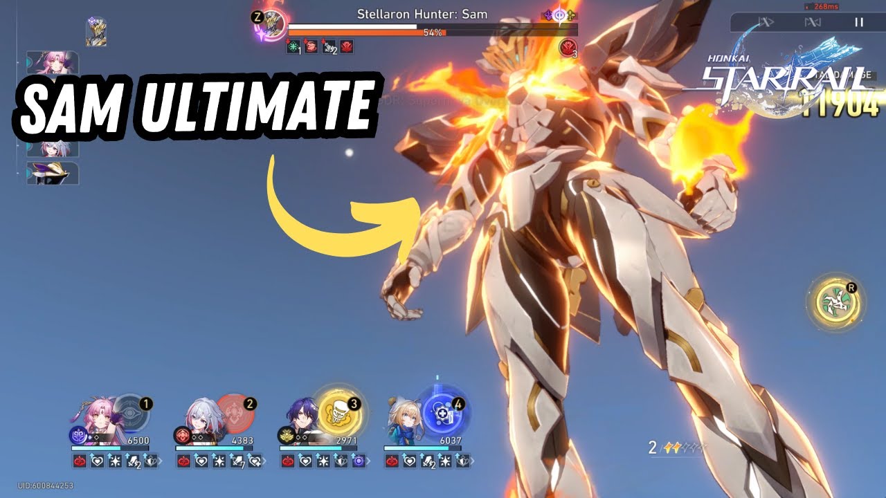 sam ultimate animation | Honkai star rail - YouTube