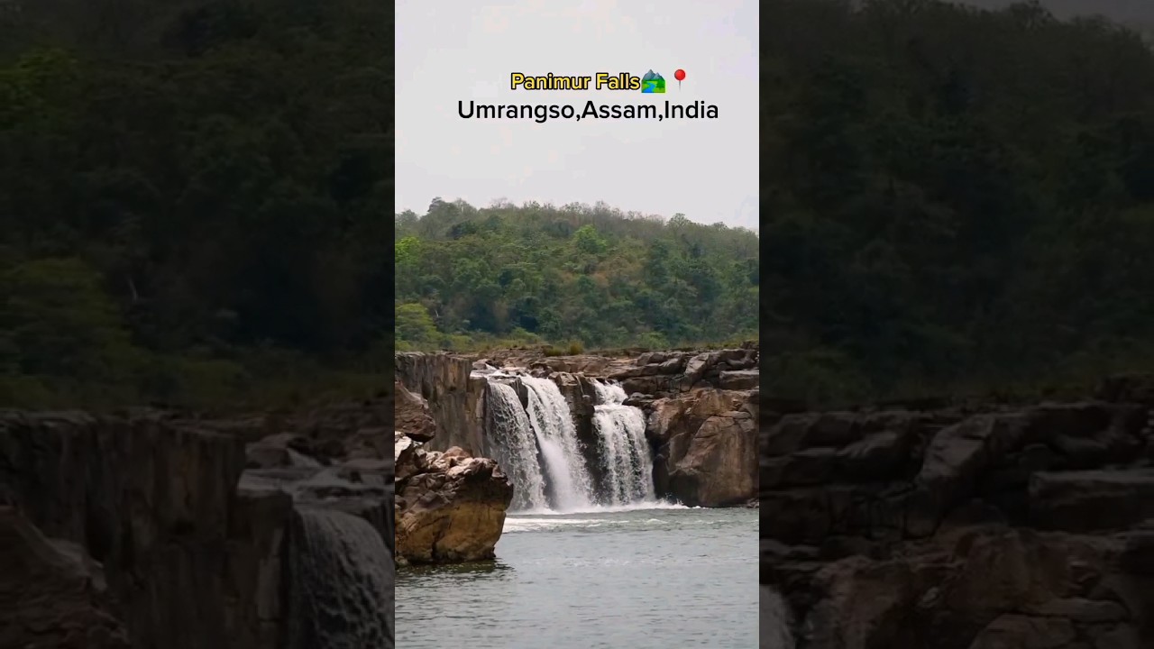 Panimur Waterfalls ⛰️📍 Umrangso,Dima Hasao,Assam India 📌. #youtube # ...