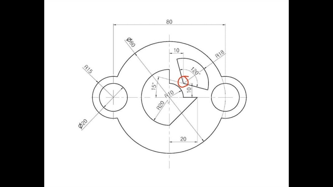bai tap cad - YouTube