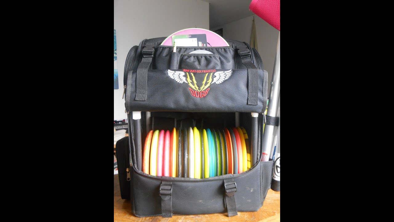 Odin Disc Golf Backpack Review - Disc Golf Nerd - YouTube
